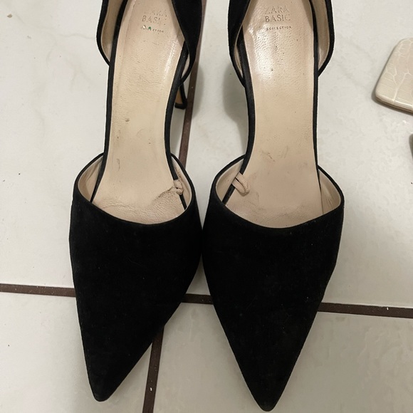 Zara | Shoes | Basic Zara Black Heels | Poshmark